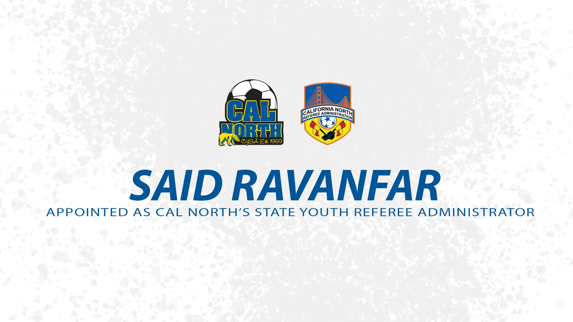 Said Ravanfar Appointed Cal North SYRA - CNRA